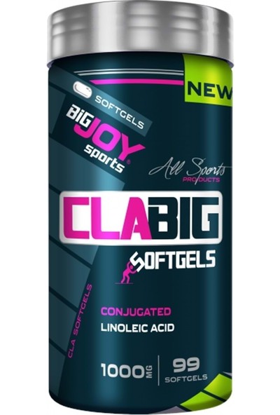 Bigjoy Sports Bigjoy Clabig 1000MG 99 Softgels Bigjoy Sports Bigjoy Clabig 1000MG 99 Softgels