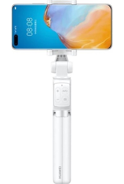 Huawei CF15 Pro Travel Tripod Kablosuz Bluetooth Selfie Çubuğu Beyaz Huawei CF15 Pro Travel Tripod Kablosuz Bluetooth Selfie Çubuğu Beyaz