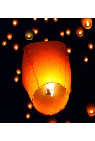 Wubba Dilek Feneri Gece Gökyüzü Dilek Balonu