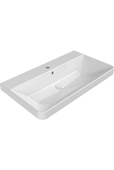 Otto Bagno Ottobagno Vivace 3080 Lavabo 80 X 45 Cm Otto Bagno Ottobagno Vivace 3080 Lavabo 80 X 45 Cm