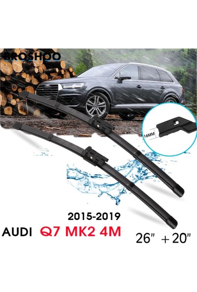 Audi Q7 Ön Cam Muz Silecek Takımı 2015--2019