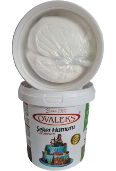 Dr. Gusto Ovaleks Beyaz Şeker Hamuru 1 kg Dr. Gusto Ovaleks Beyaz Şeker Hamuru 1 kg