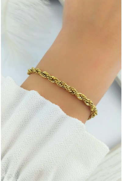 ÇLK Accessories Çelik Burgu Bileklik TRBILEK7860