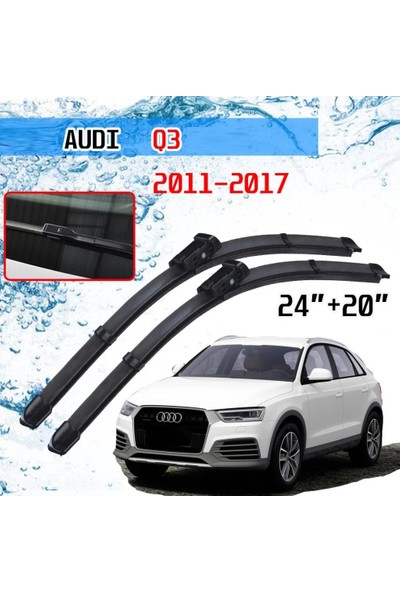 Audi Q3 Ön Cam Muz Silecek Takımı 2011--2017 Audi Q3 Ön Cam Muz Silecek Takımı 2011--2017