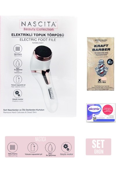Nascita Elektrikli Topuk Törpüsü-Tek Kullanımlık Havlu