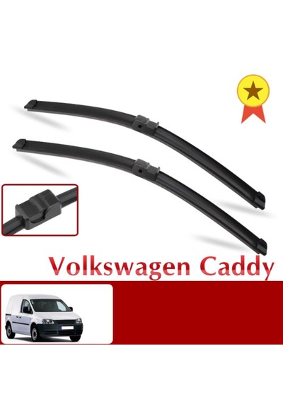 Volkswagen Caddy Ön Cam Muz Silecek Takımı 2004--2006 Volkswagen Caddy Ön Cam Muz Silecek Takımı 2004--2006