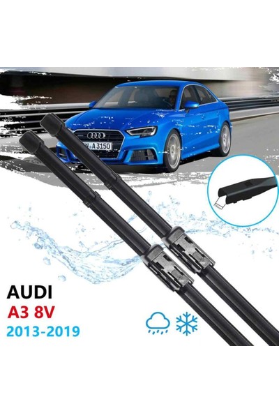 Audi A3 Sedan Ön Cam Silecek Süpürgesi Takımı 2013--2019 Audi A3 Sedan Ön Cam Silecek Süpürgesi Takımı 2013--2019