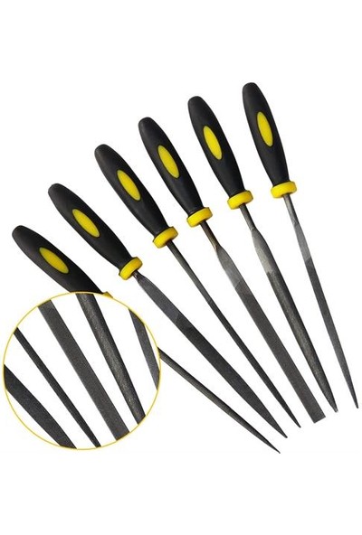 Mastercare Libraton 6 Adet 18 cm 6 Li Eğe Törpü Seti 714648