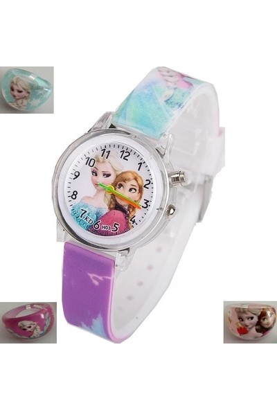 Elsen Prenses Elsa Kız Çocuk Kol Saati ELS0103 (Elsa Yüzük Hediyeli) Elsen Prenses Elsa Kız Çocuk Kol Saati ELS0103 (Elsa Yüzük Hediyeli)