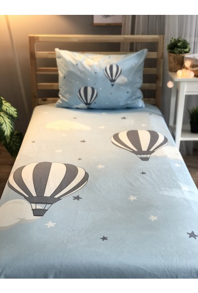 Evmila Dekoratif Desenli Çocuk Yatak Örtüsü