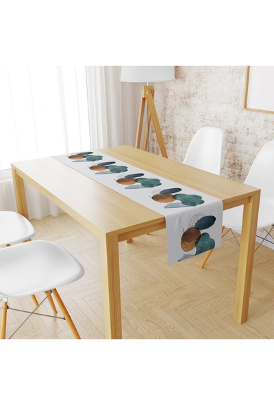 Evmila Kadife Dokuma Özel Tasarım Desenli Runner Evmila Kadife Dokuma Özel Tasarım Desenli Runner