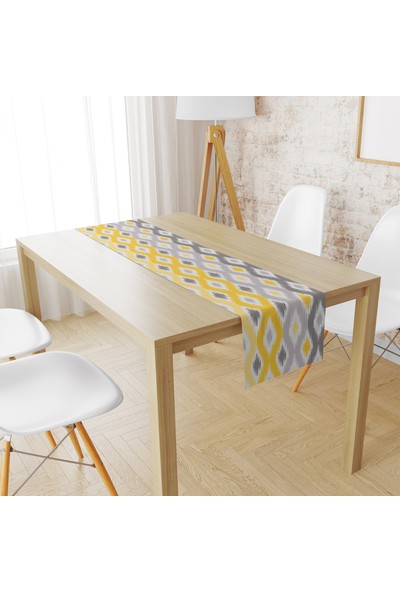 Evmila Kadife Dokuma Özel Tasarım Desenli Runner Evmila Kadife Dokuma Özel Tasarım Desenli Runner