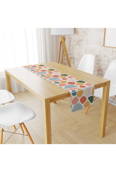 Evmila Kadife Dokuma Özel Tasarım Desenli Runner Evmila Kadife Dokuma Özel Tasarım Desenli Runner