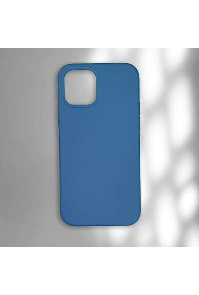 Turtle Apple iPhone 12 / 12 Pro Mavi Lansman Kılıf Kapak