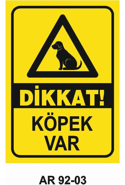 Altın Reklam Dikkat Köpek Var Iş Güvenliği Uyarı Levhası 2 Altın Reklam Dikkat Köpek Var Iş Güvenliği Uyarı Levhası 2