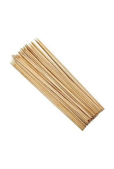 Baypack Ahşap Bambu Çöp Şiş 25 cm 40 Adet