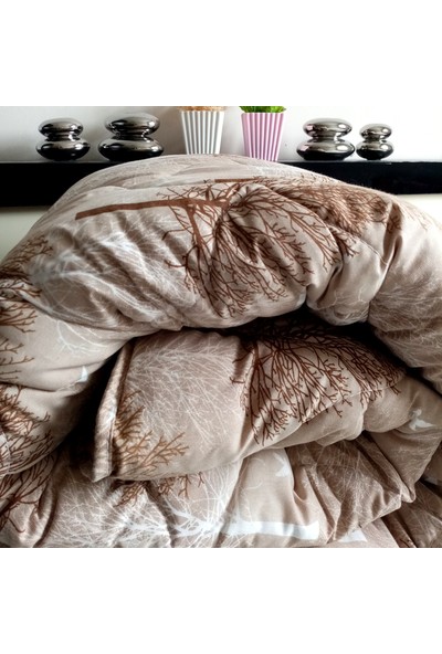 Battal Boy 215X225 3,5 kg El Sarması Lüks Ranforce Kumaş Kahverengi Battal Boy 215X225 3,5 kg El Sarması Lüks Ranforce Kumaş Kahverengi