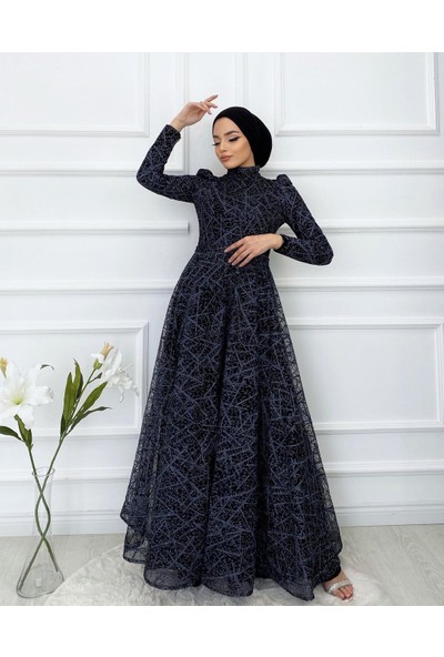 Modarima Prenses Abiye - Siyah