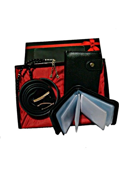 Efece Souvenir Erkek Set Kombin Kemer Cüzdan Kartlık Tesbih Efece Souvenir Erkek Set Kombin Kemer Cüzdan Kartlık Tesbih