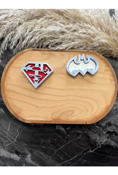 Small Shapes Süperman-Batman Kurabiye Kalıbı Small Shapes Süperman-Batman Kurabiye Kalıbı