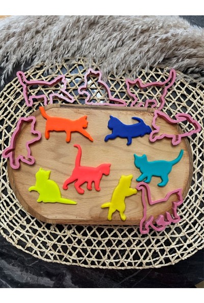Small Shapes Kedi 6'lı Kurabiye Kalıbı Small Shapes Kedi 6'lı Kurabiye Kalıbı