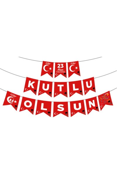23 Nisan Kutlu Olsun Sarkıt Harfler - 23 Nisan Banner - Gösteri Banner - Bayram 23 Nisan Sarkıt Süs 23 Nisan Kutlu Olsun Sarkıt Harfler - 23 Nisan Banner - Gösteri Banner - Bayram 23 Nisan Sarkıt Süs