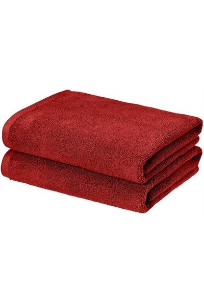 Xnews Yenitransformacion 2'li Mikrofiber El Yüz Spor Havlusu 50X90 Bordo 715349