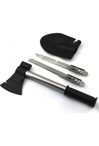 Khuzme KHZ58 4 Ü 1 Arada Çantalı Kamp Baltası Kamp Küreği Kamp Bıçağı Testere Khuzme KHZ58 4 Ü 1 Arada Çantalı Kamp Baltası Kamp Küreği Kamp Bıçağı Testere
