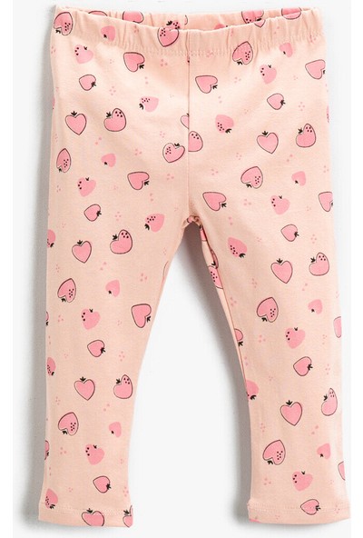 Koton 2SMG40028AK Lastikli Dar Kalıp Puantiyeli Çok Renkli Kız Çocuk Tayt Koton 2SMG40028AK Lastikli Dar Kalıp Puantiyeli Çok Renkli Kız Çocuk Tayt