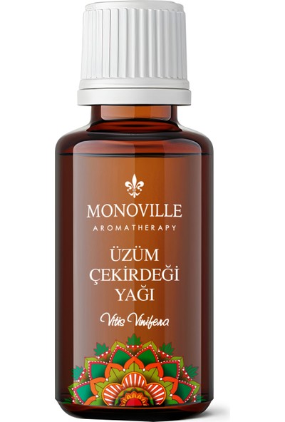 Soğuk Sıkım Üzüm Çekirdeği Yağı % 100 Saf 50 ml