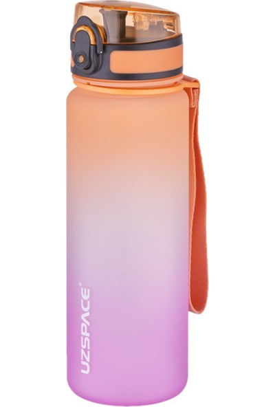 Uzspace Fiftyfifty 500ML Çift Renk Softtouch Ff Collection Tritan Su Matarası Uzspace Fiftyfifty 500ML Çift Renk Softtouch Ff Collection Tritan Su Matarası