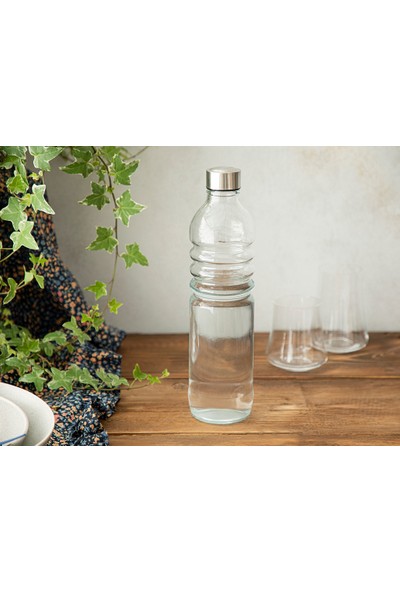 English Home Pearly Cam Şişe 1250 ml Şeffaf English Home Pearly Cam Şişe 1250 ml Şeffaf