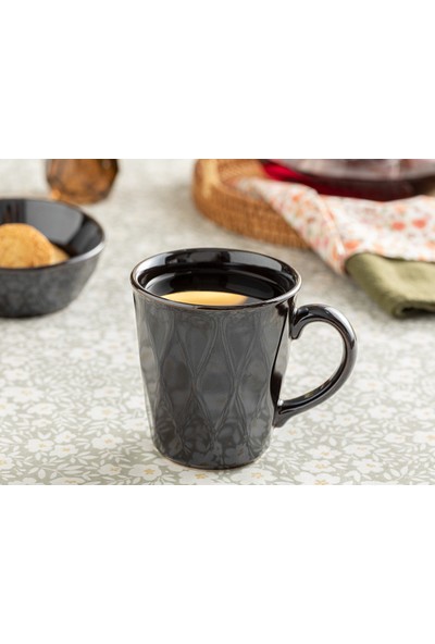 English Home Cristallo Seramik Kupa 290 ml Kahverengi