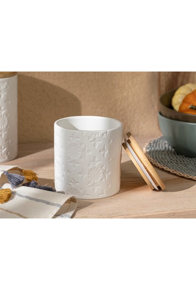 English Home Sunline Dolomite Tekli Baharatlık 430 ml Beyaz English Home Sunline Dolomite Tekli Baharatlık 430 ml Beyaz