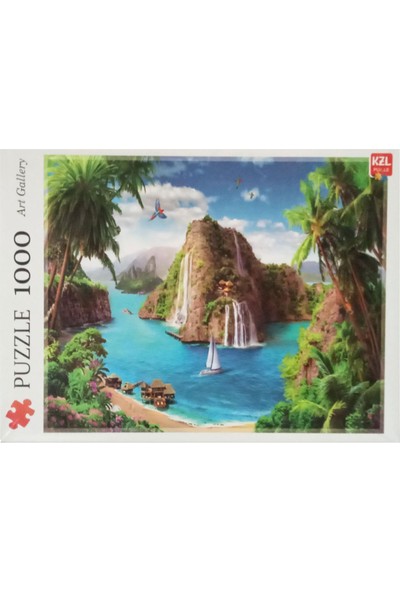 Kzl Puzzle Saklı Cennet 1000 Parça Puzzle Pazıl 68X48 cm Kzl Puzzle Saklı Cennet 1000 Parça Puzzle Pazıl 68X48 cm