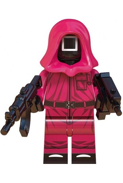 LEGO Uyumlu Squid Game - Game Manager-3 Minifigür LEGO Uyumlu Squid Game - Game Manager-3 Minifigür