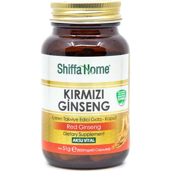 Shiffa Home Kırmızı Ginseng 60 Kapsül Fiyatı - Taksit Seçenekleri