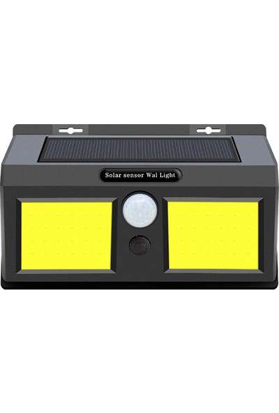 Powermaster PM-2520 Sensörlü Çiftli Solar Cob LED Duvar Tipi Aplik Powermaster PM-2520 Sensörlü Çiftli Solar Cob LED Duvar Tipi Aplik