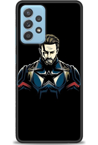 Noprin Samsung Galaxy A72 Kılıf Hd Baskılı Kılıf - Kaptan Amerika Noprin Samsung Galaxy A72 Kılıf Hd Baskılı Kılıf - Kaptan Amerika