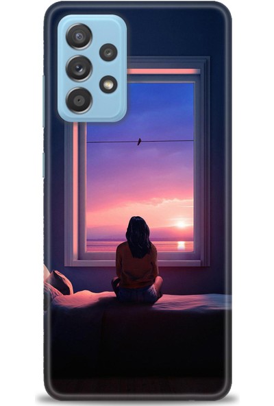 Noprin Samsung Galaxy A72 Kılıf Hd Baskılı Kılıf - Pencere ve Yalnızlık Noprin Samsung Galaxy A72 Kılıf Hd Baskılı Kılıf - Pencere ve Yalnızlık