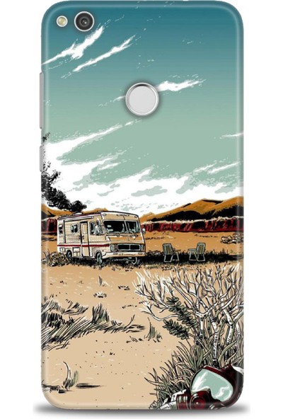 Noprin Huawei P9 Lite 2017 Kılıf Hd Baskılı Kılıf - Methane