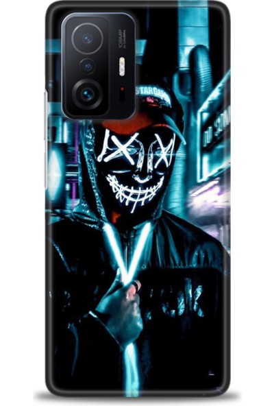 Noprin Xiaomi Mi 11T Kılıf Hd Baskılı Kılıf - Scream Face V2