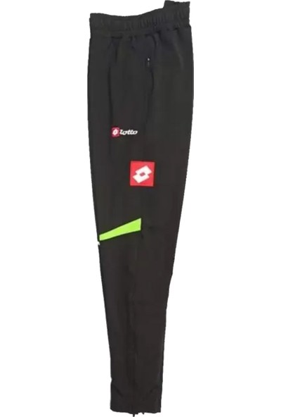 Lotto Unisex Siyah Yeşil Antrenman Spor Eşofman Altı Lotto Unisex Siyah Yeşil Antrenman Spor Eşofman Altı