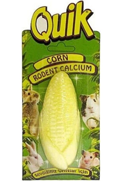 QUİK Kemirgen Kalsiyumu Mısır Şekilli