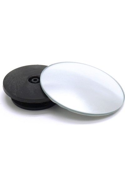 ensadepo Kör Nokta Aynası Yuvarlak Kör Nokta Aynası Çerçevesiz Gerçek Ayna 2 Adet