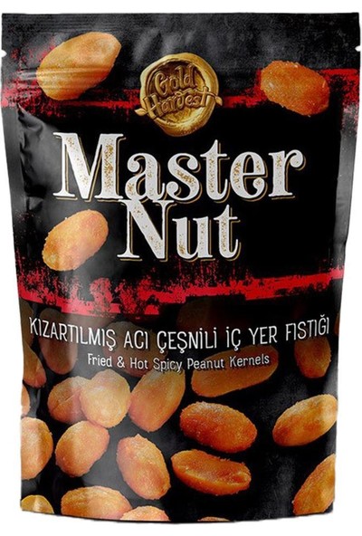 Master Nut Kızartılmış Acı Çeşnili Yer Fıstığı 75 gr Master Nut Kızartılmış Acı Çeşnili Yer Fıstığı 75 gr