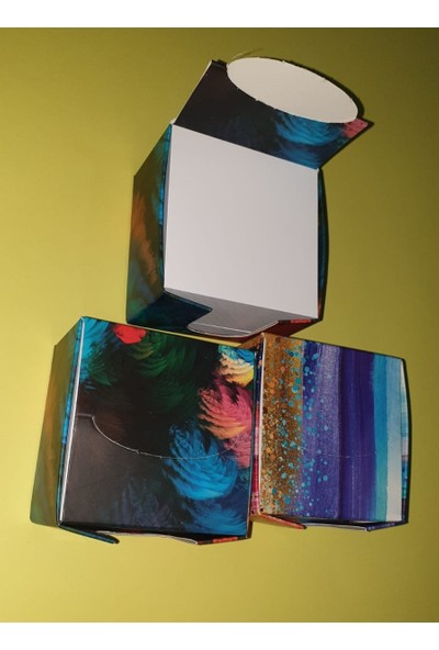 Paper Books 3 Paket Kaliteli Kalın Kağıttan Küp Not Paper Books 3 Paket Kaliteli Kalın Kağıttan Küp Not