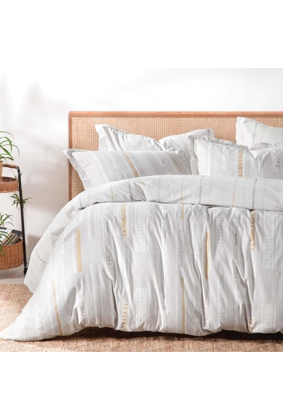 Yataş Bedding Bennett Ranforce Tek Kişilik Nevresim Takımı - Sarı