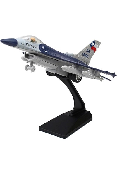 Vogue Element 1: 100 F-16 Avcı Uçağı Diescast Alaşım Savaş Uçağı Modeli Standı Mavi (Yurt Dışından) Vogue Element 1: 100 F-16 Avcı Uçağı Diescast Alaşım Savaş Uçağı Modeli Standı Mavi (Yurt Dışından)