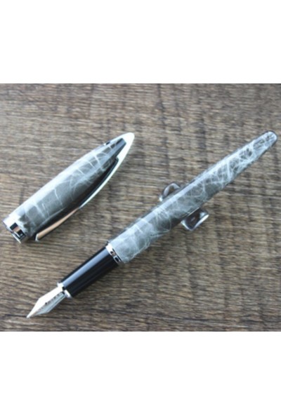 Jinhao 156 Dolma Kalem Cigar Tasarım Gümüş Detaylı Jinhao 156 Dolma Kalem Cigar Tasarım Gümüş Detaylı